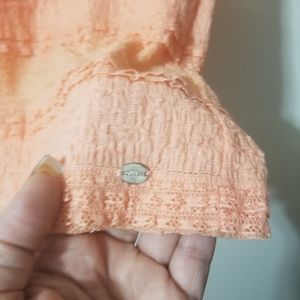 Guess | Tops | Guess Peach Lace Long Tee Tunic | Poshmark